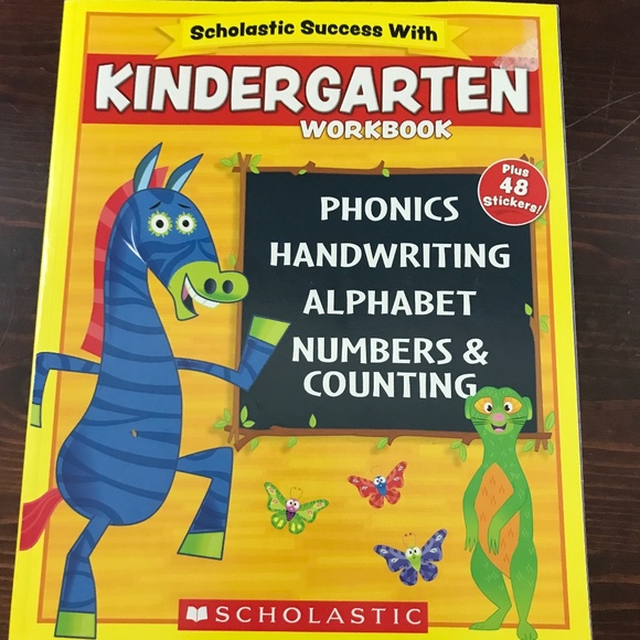 Scholastic | Office | Scholastic Kindergarten Workbook With ...